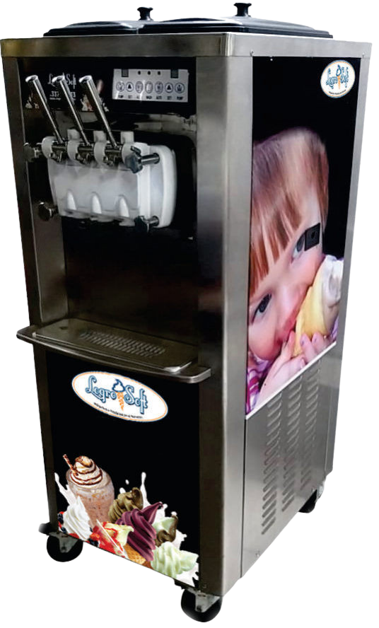 MÁQUINA DE SORVETE EXPRESSO LS-880A COM BOMBA DE AR | Máquinas Logro ...